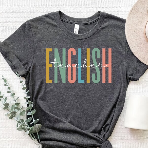 English Teacher Shirt - Etsy