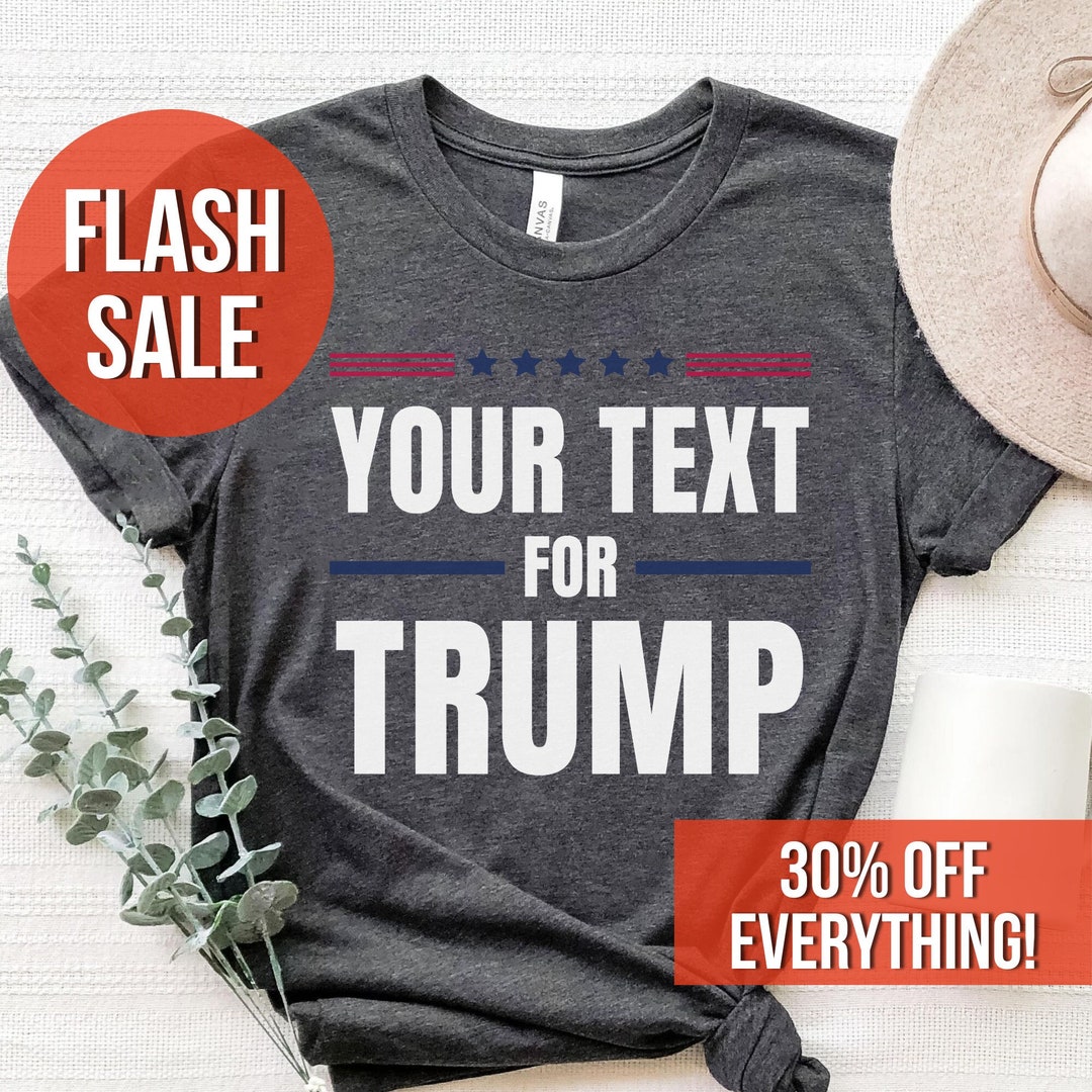 Personalized Gifts for Republicans, Custom 2024 Election Shirts ...