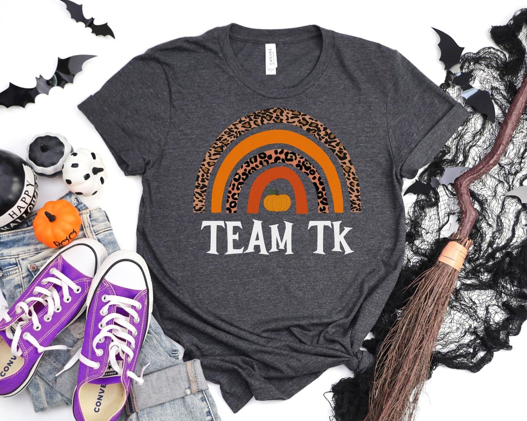 TK Teacher Halloween Shirt, TK Shirt, Transitional Kindergarten Fall ...