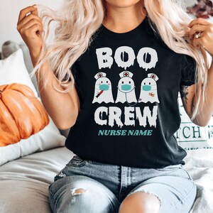 Nurse Halloween Group Shirt, Personalized Nurse Matching Halloween ...