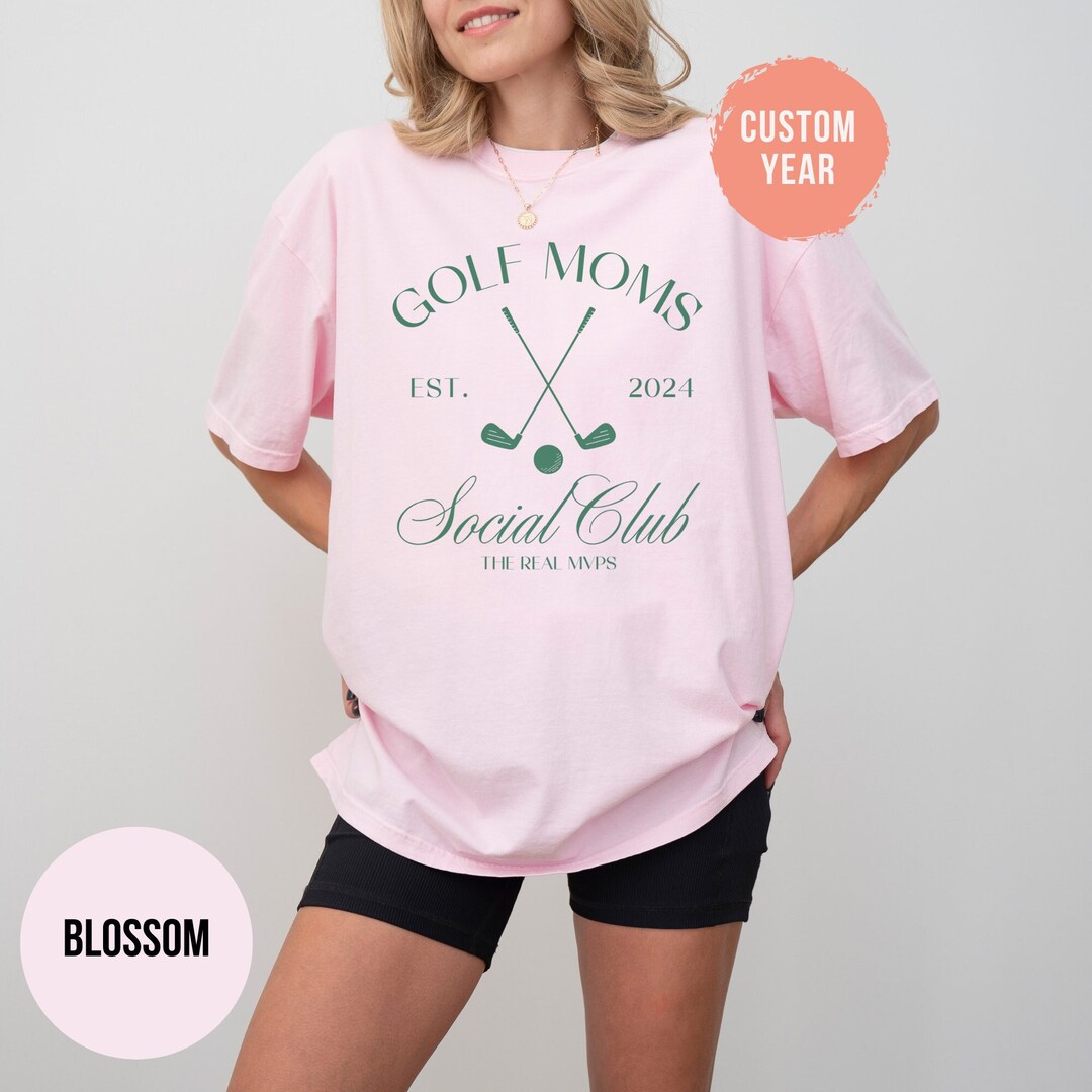 Custom Est Year Golf Mom Shirt, Golf Mom Shirt, Golf Lover Gift, Women ...