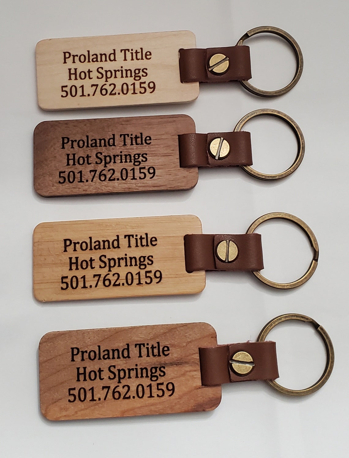 Laser Engraved Wooden Keychain With Leather Strap - Etsy