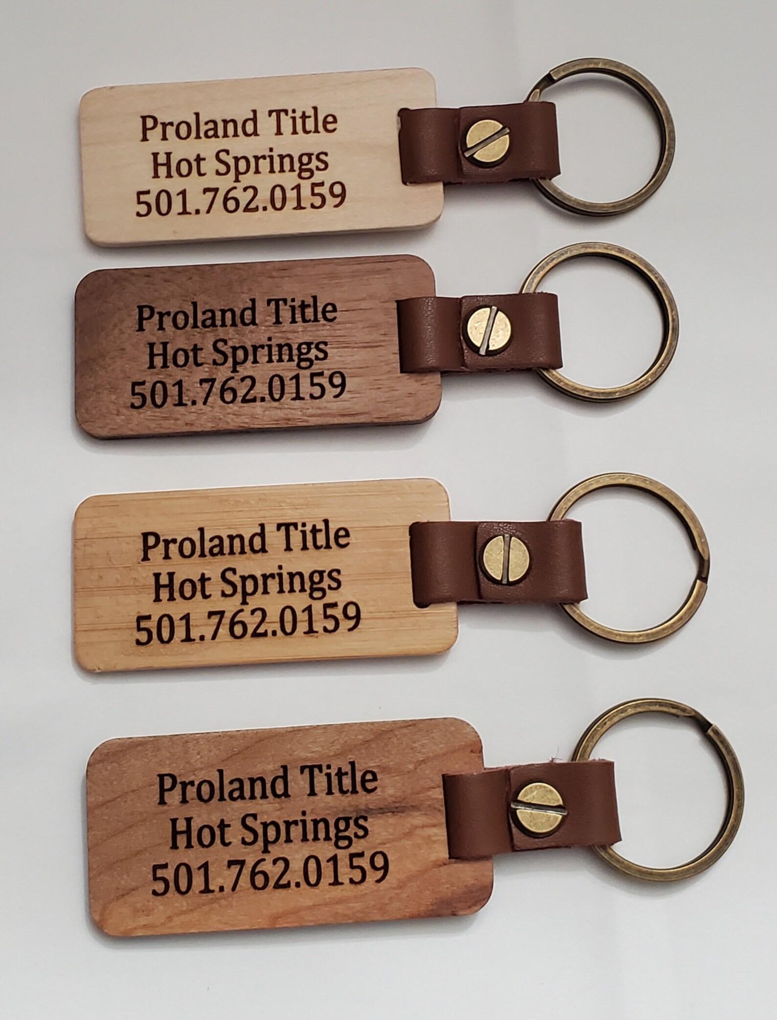 Laser Engraved Wooden Keychain With Leather Strap - Etsy