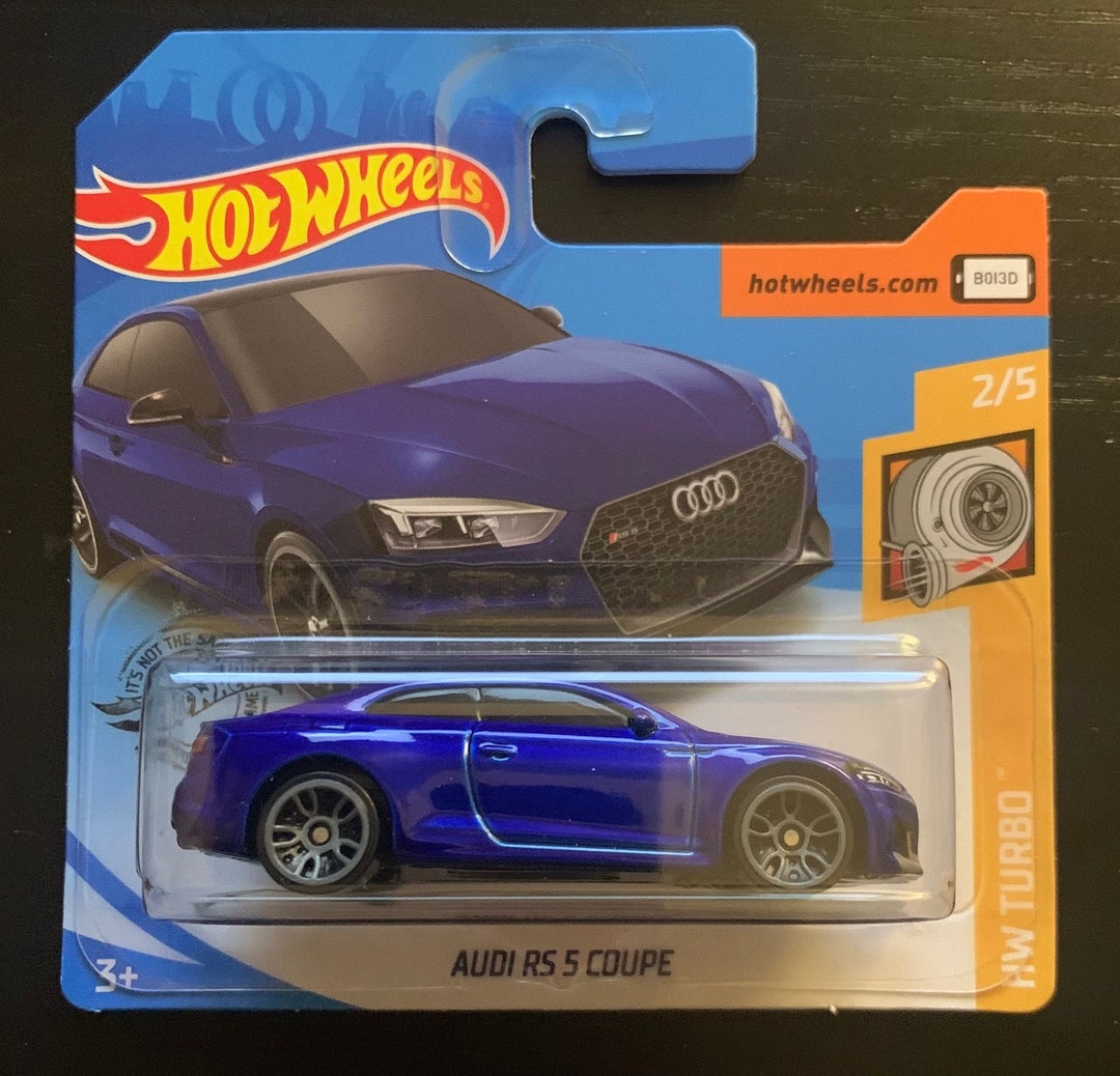 Hot Wheels Audi RS5 Coupe-blue-hw Turbo-hard to Find Collector ...