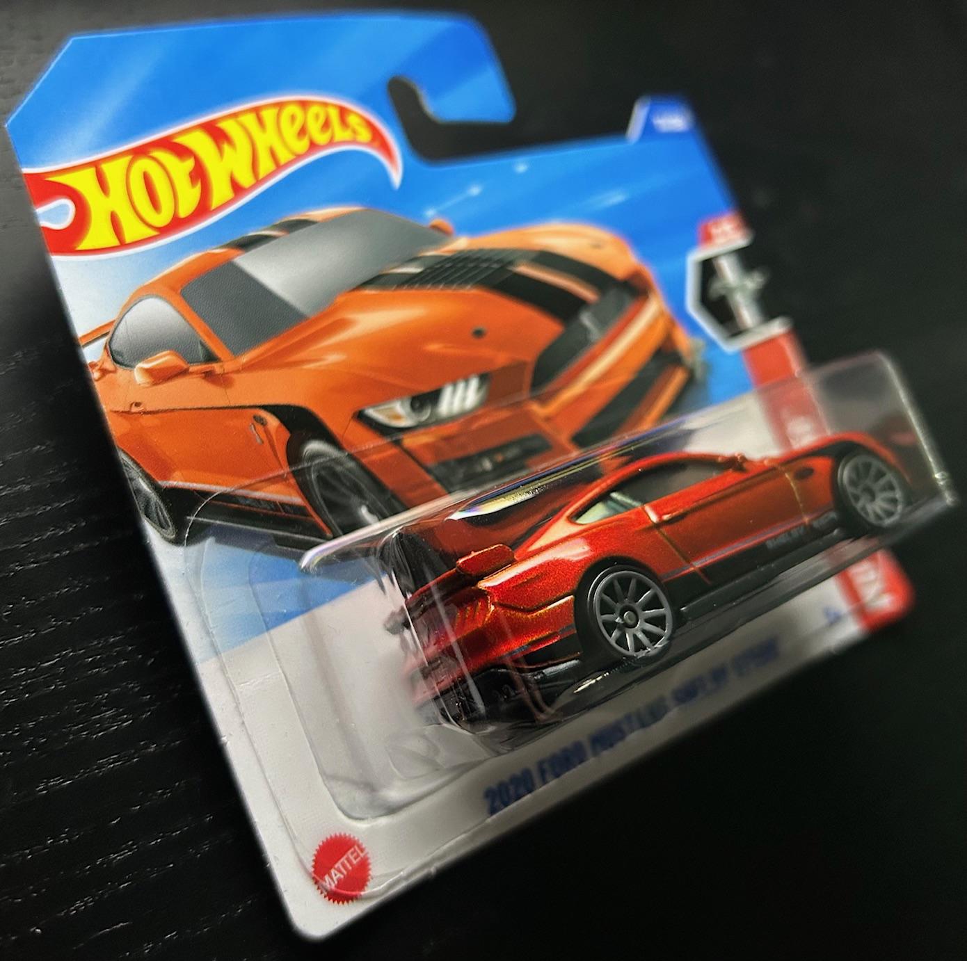 Hot Wheels 2020 Ford Mustang Shelby GT500 Orange With Black Stripes ...