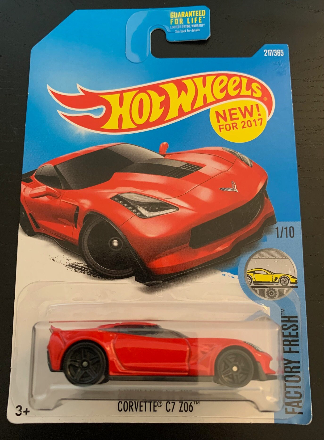 Hot Wheels Corvette C7 Z06-red With Black Interior-hw 2016 Factory ...