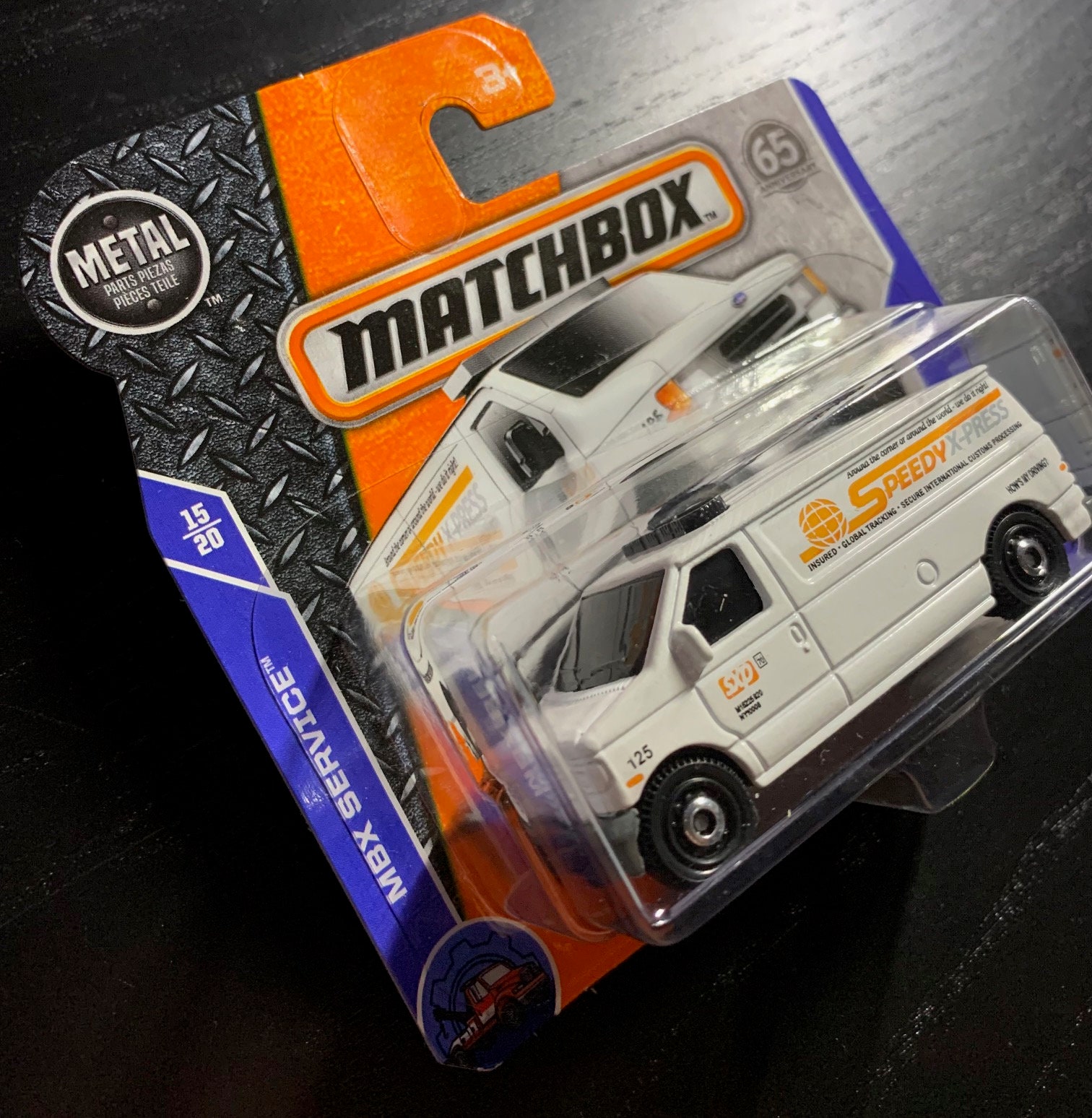 Matchbox Ford Panel Van-white With Black Wheels-short Card hard to Find ...