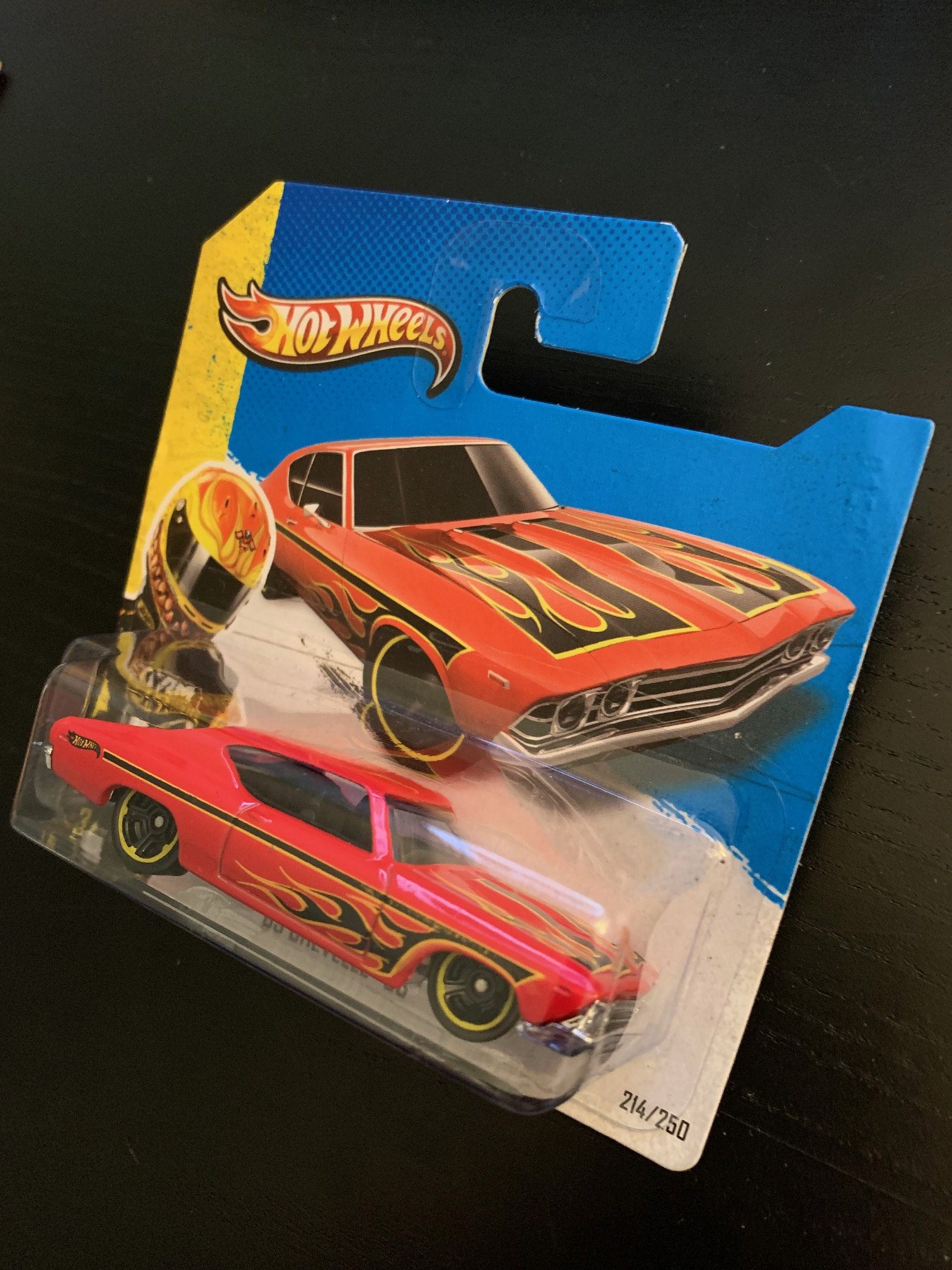 Hot Wheels 1969 Chevrolet Chevelle SS 396-red With Black Interior-2013 ...