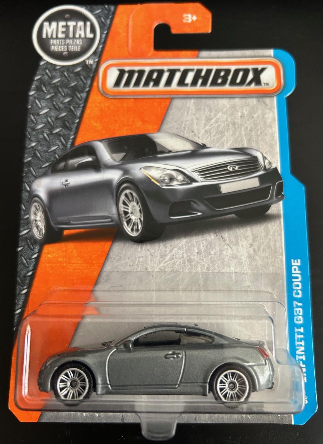 Matchbox 2010 Infinity G37 Coupe Silver/grey With Black Interior-long Card hard to Find ...