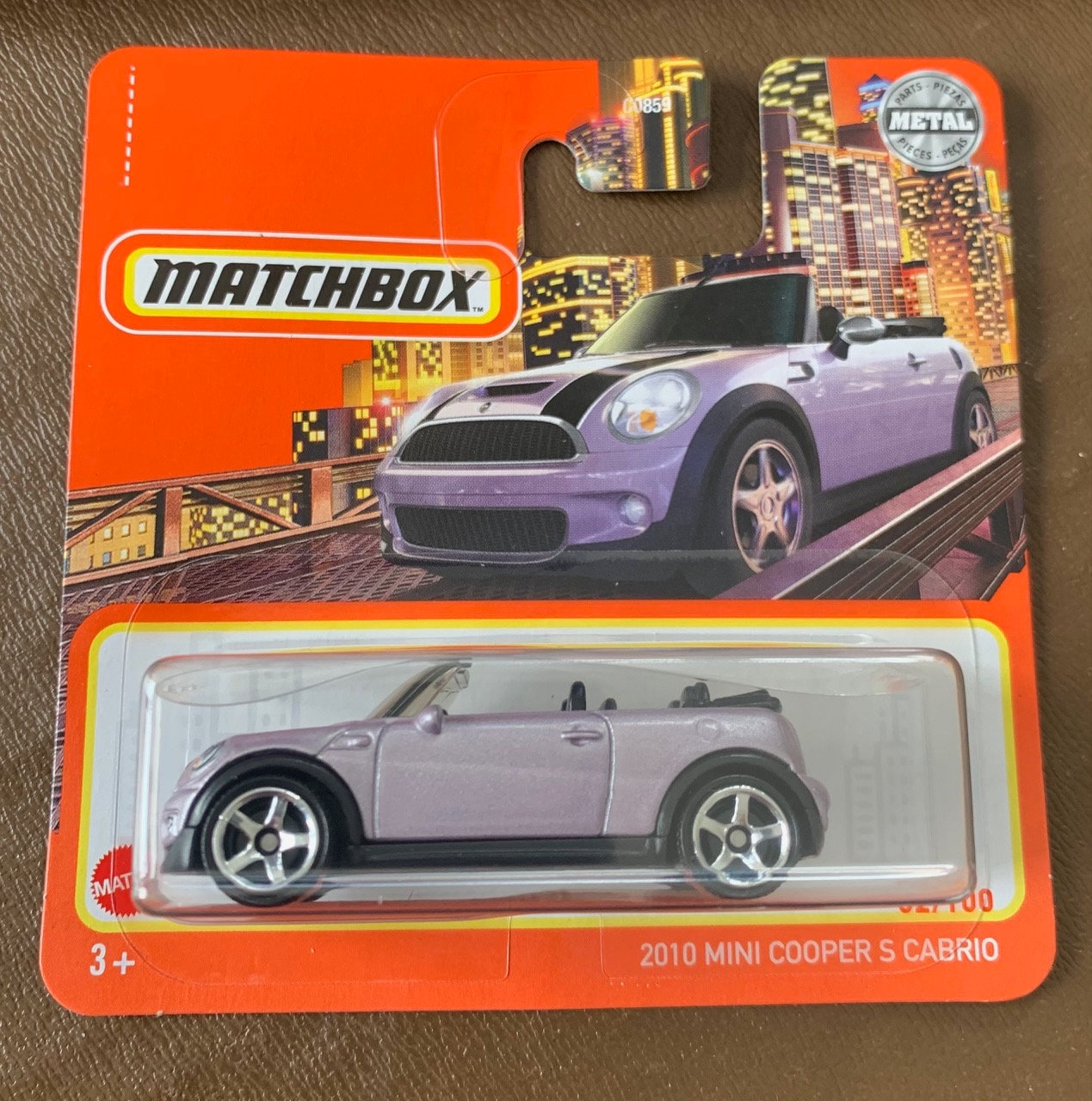 Matchbox 2010 Mini Cooper S Cabrio-Light Purple/Pink With | Etsy