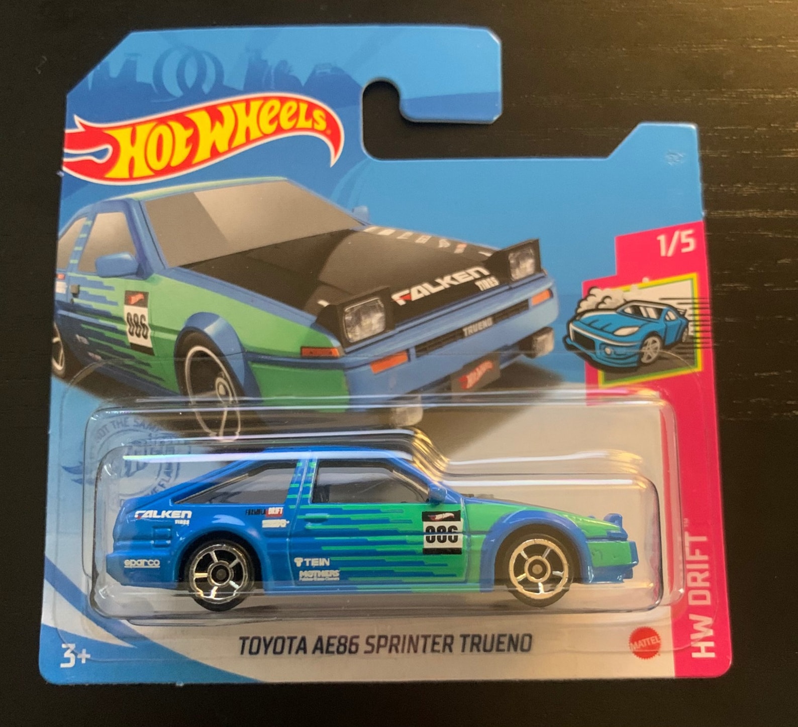 Hot Wheels Toyota AE86 Sprinter Trueno HW Drift-hard to Find Collector ...