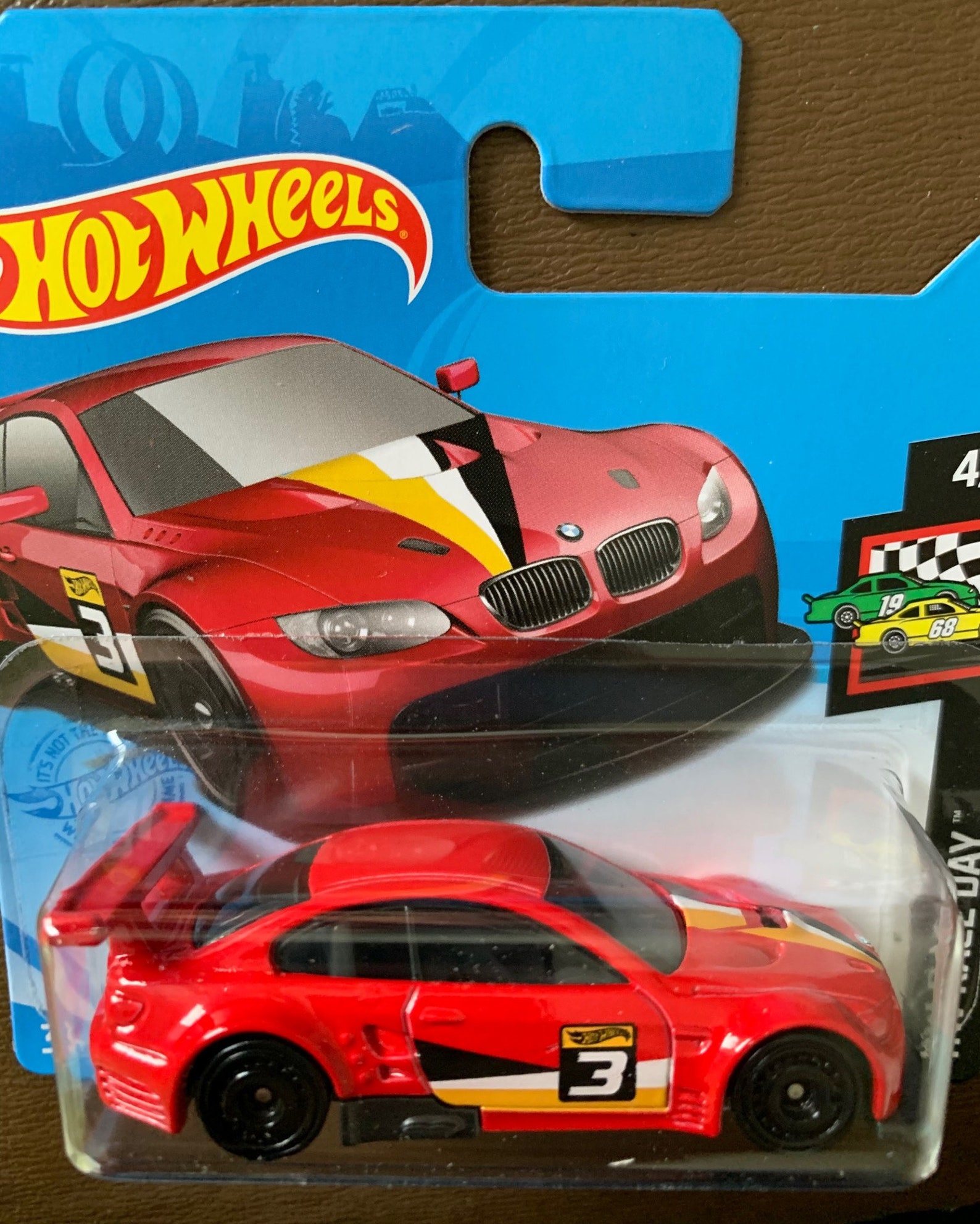 Hot Wheels BMW M3 GT2- Red Short Card-hw Race Day-hard to Find ...