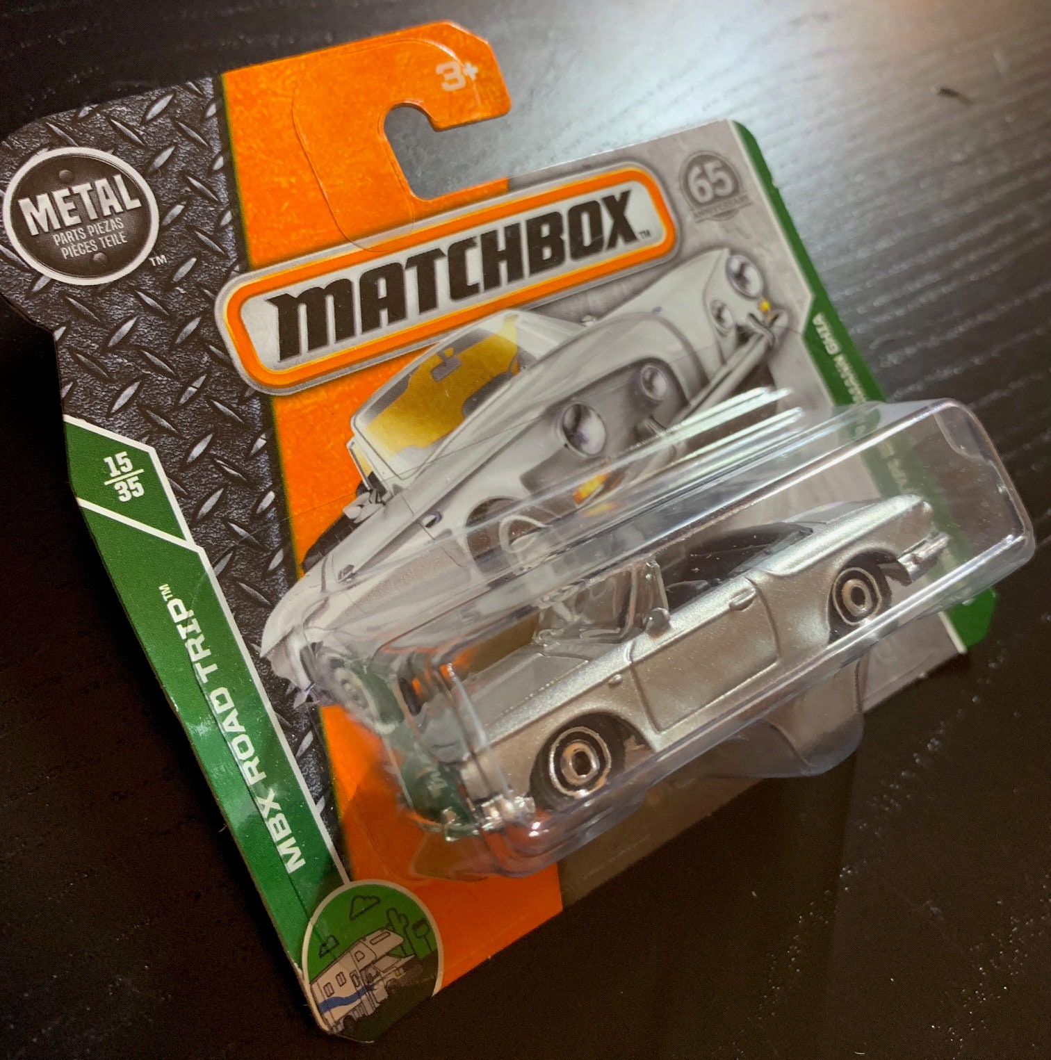 Matchbox Volkswagen Type 34 Karmann Ghia-silver With Black Interior ...