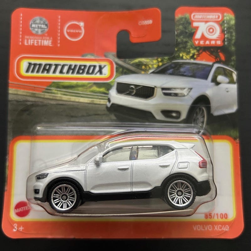 Vintage White Model Car - Etsy UK