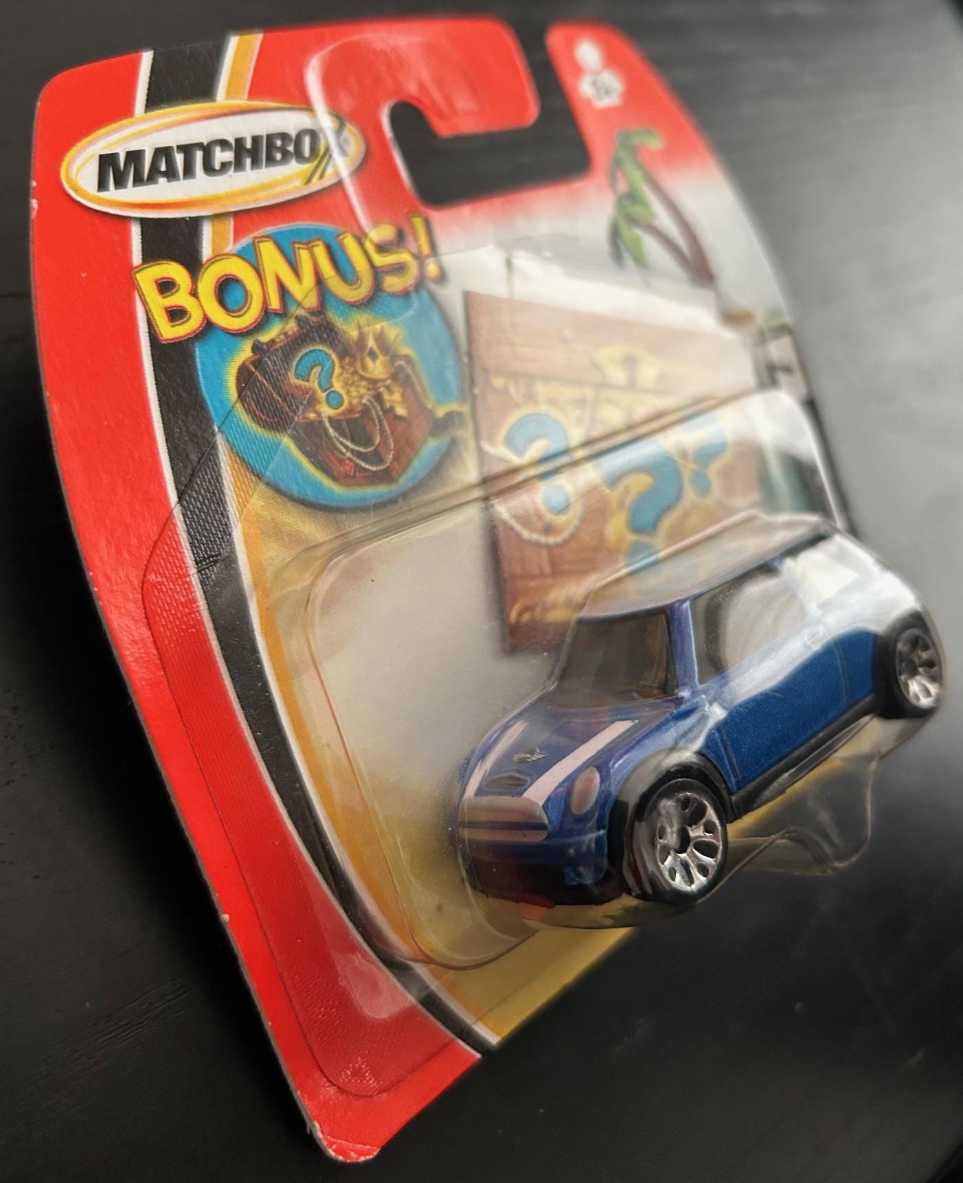 Matchbox Mini Cooper S-blue With White Roof-2004 -treasure Bonus-short ...
