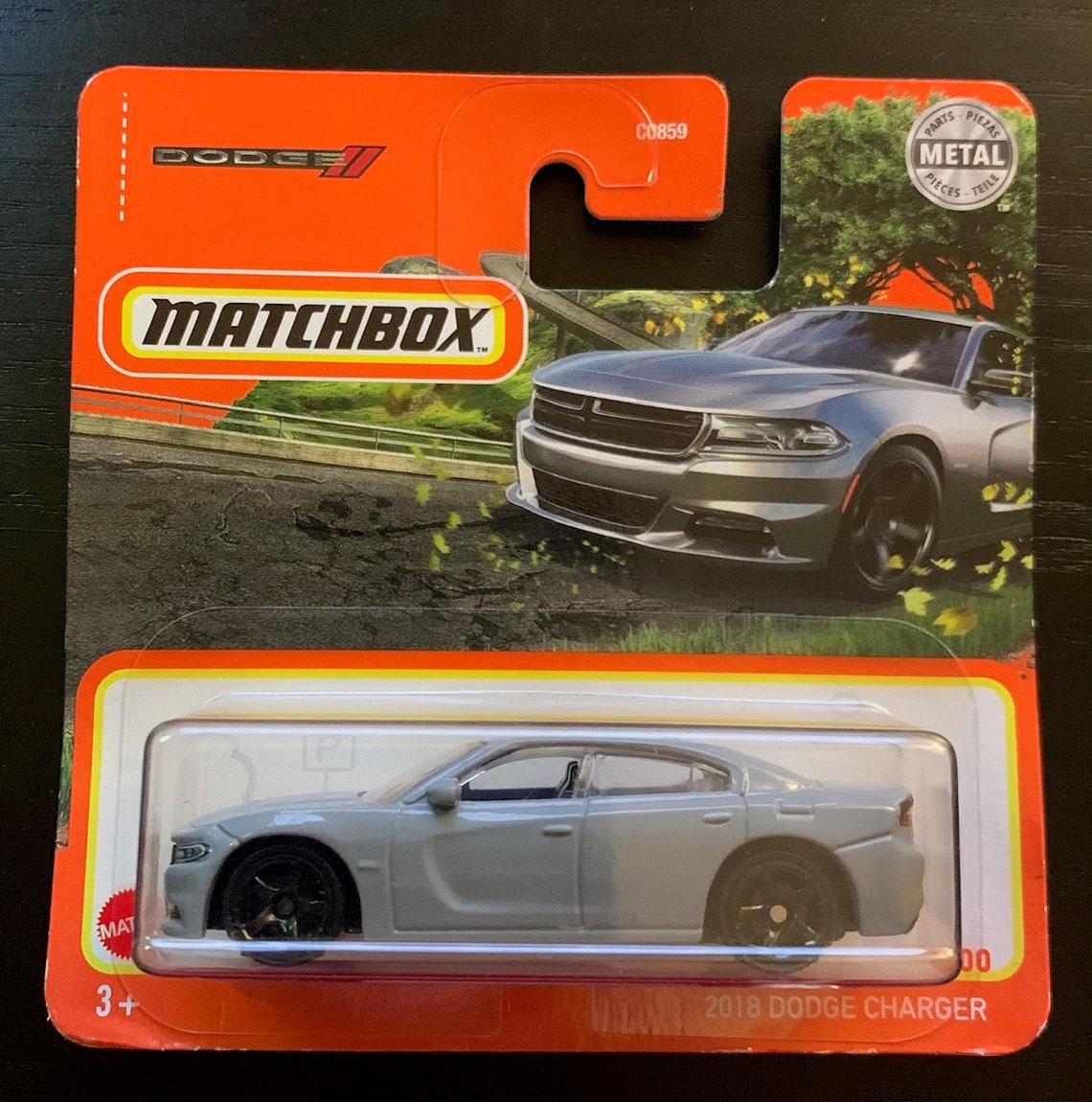 Matchbox 2018 Dodge Charger-grey-hard to Find Collector Miniature Model ...