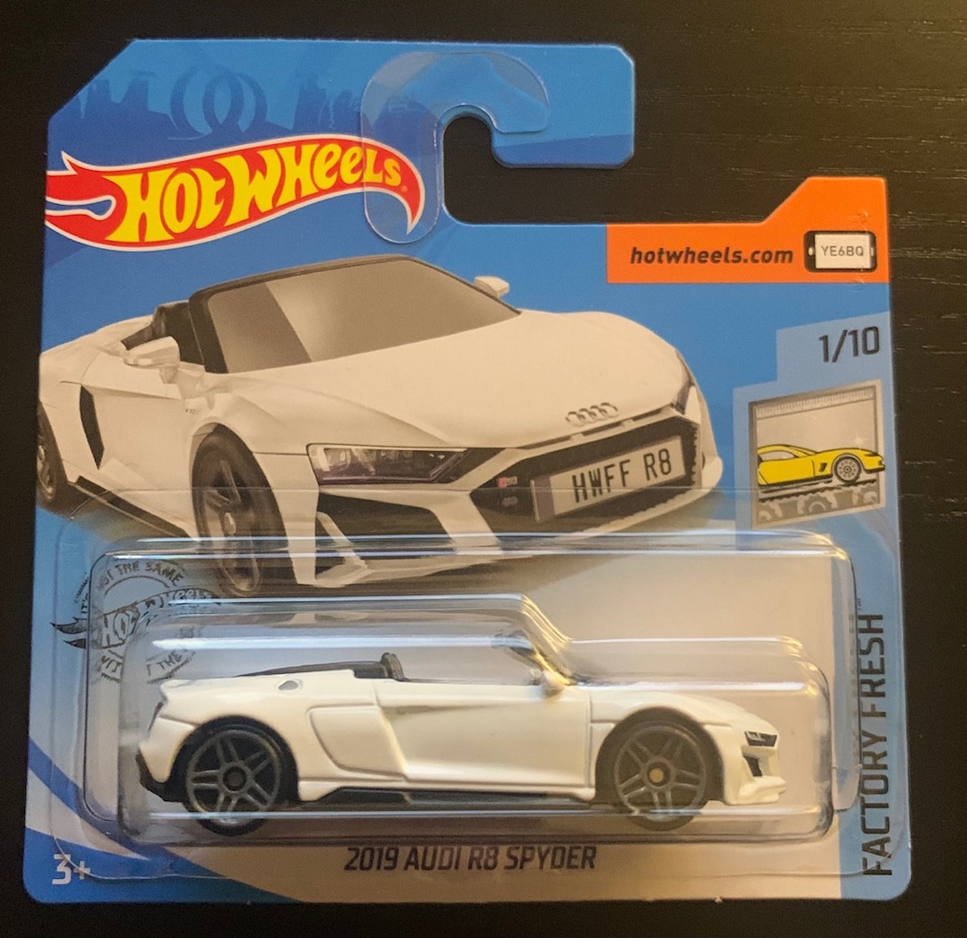 Hot Wheels 2019 Audi R8 Spyder-factory Fresh-white-hard to Find ...