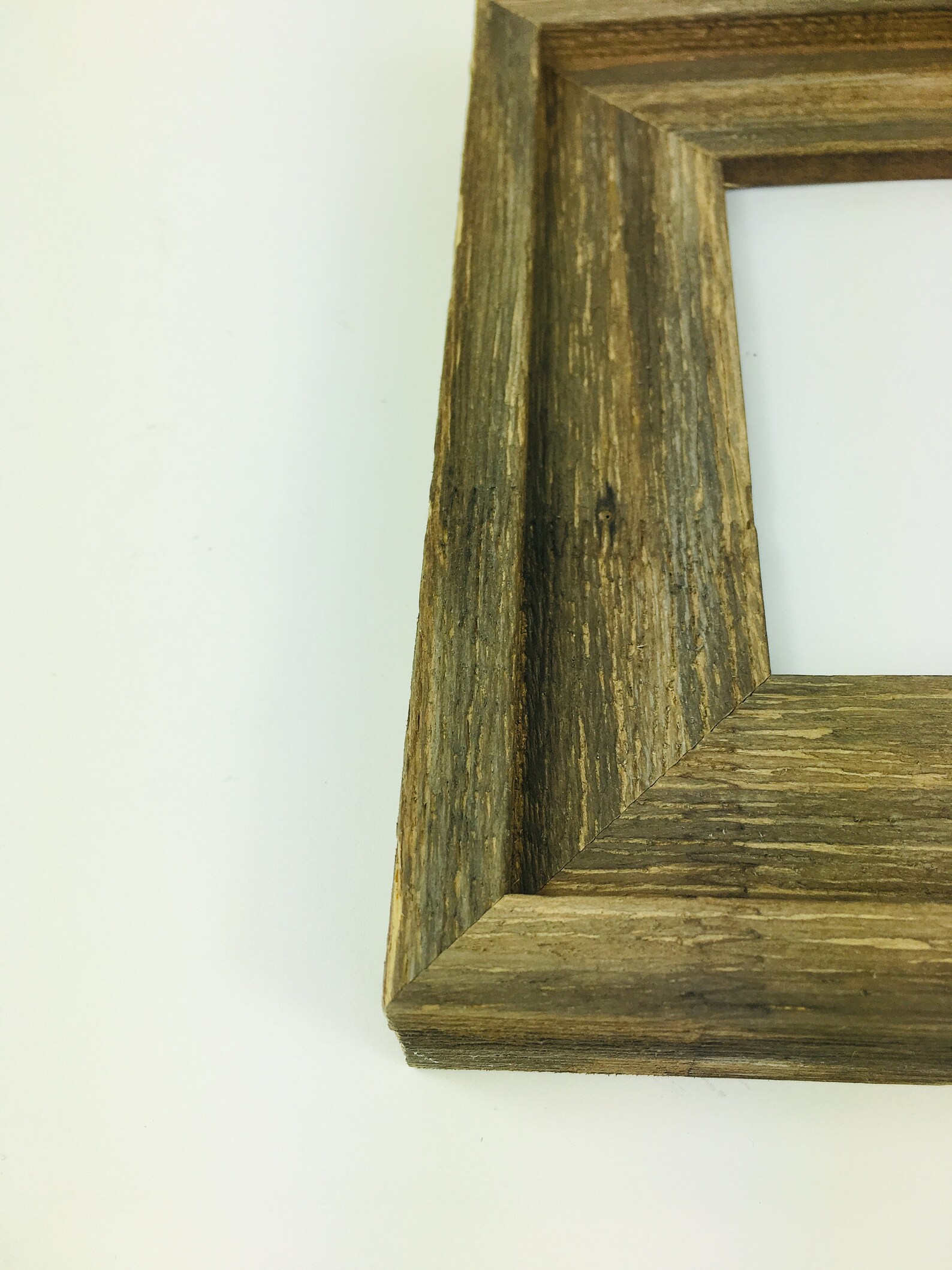 Farmhouse Distressed Frame Brown Picture Frames Barn Wood - Etsy