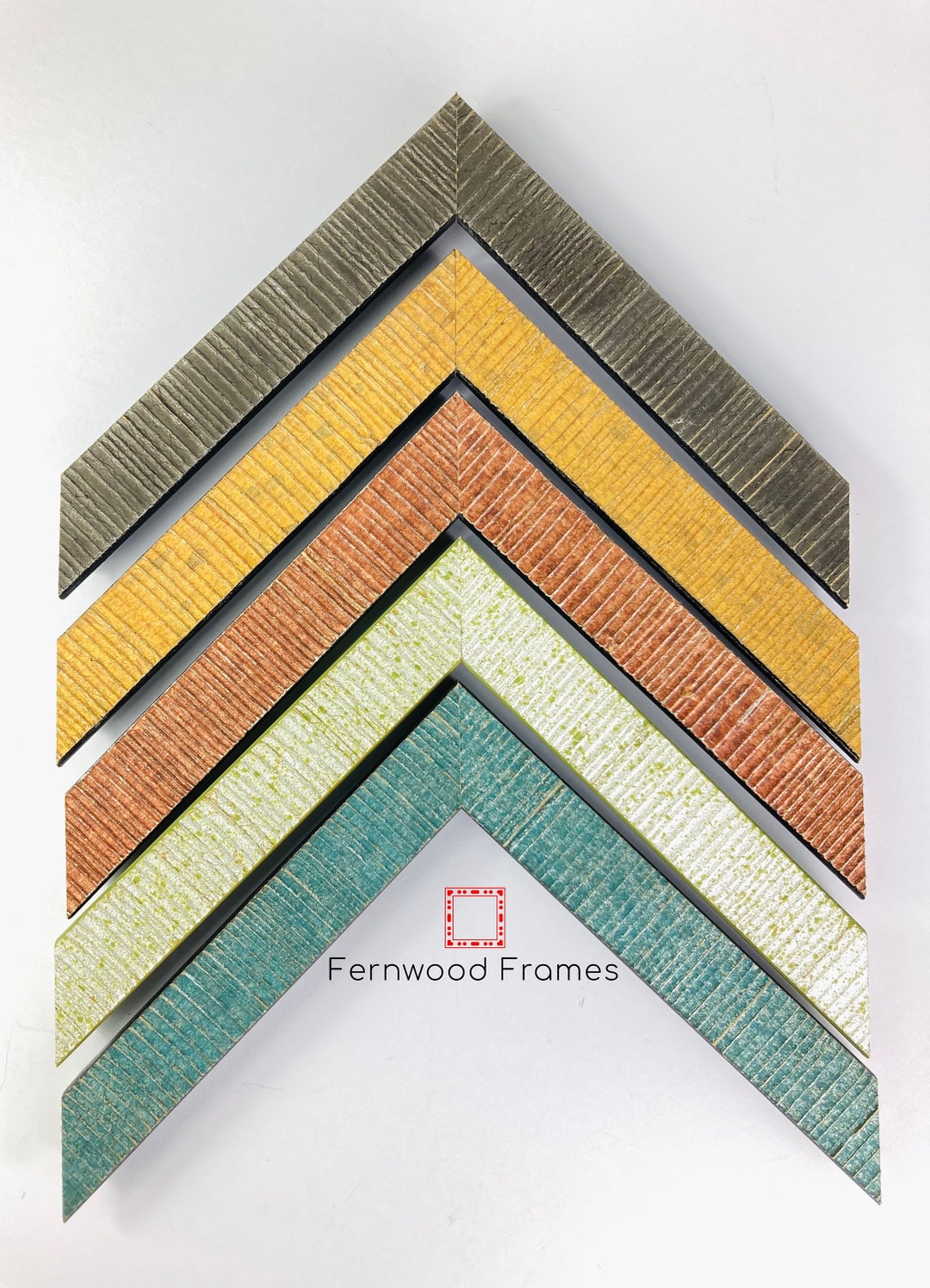 Colorful Shimmering Picture Frame: Family Photo Frames - Etsy