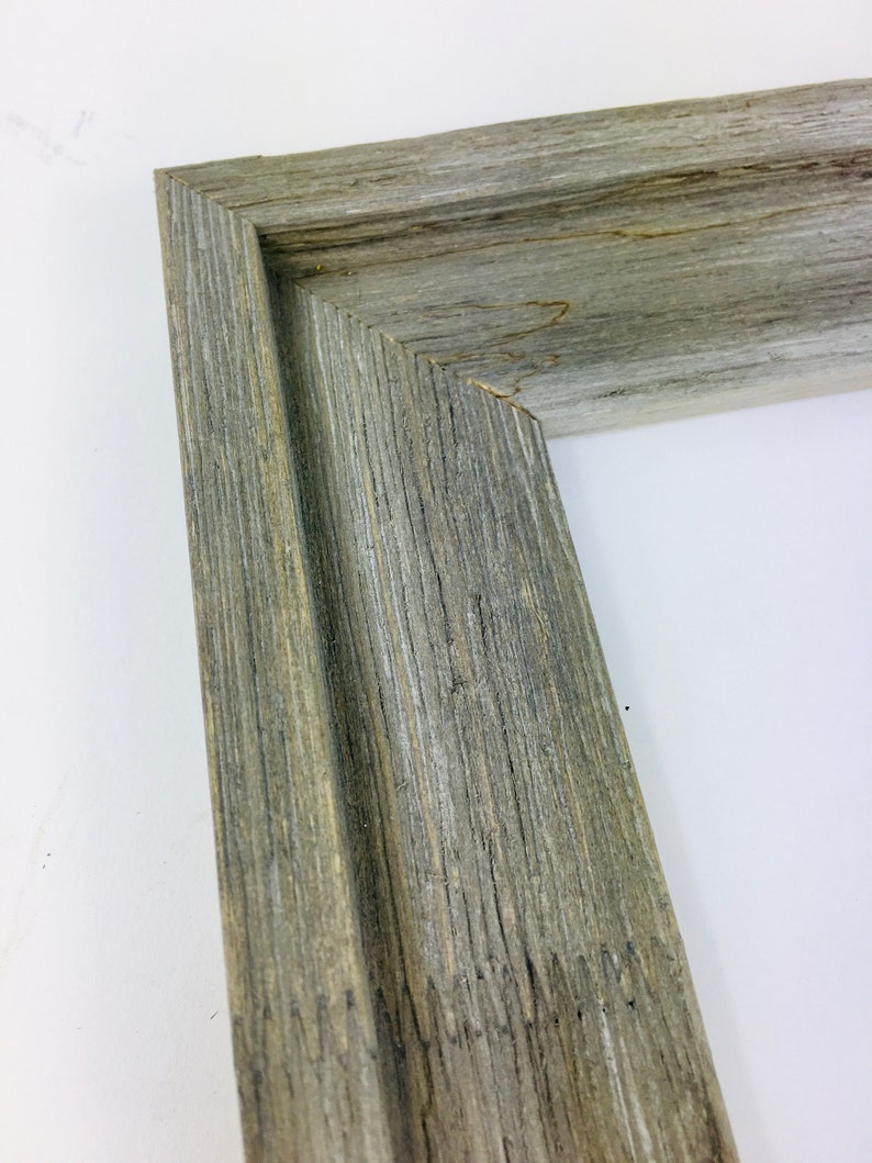 Farmhouse Distressed Frame Grey Picture Frames Barn Wood - Etsy