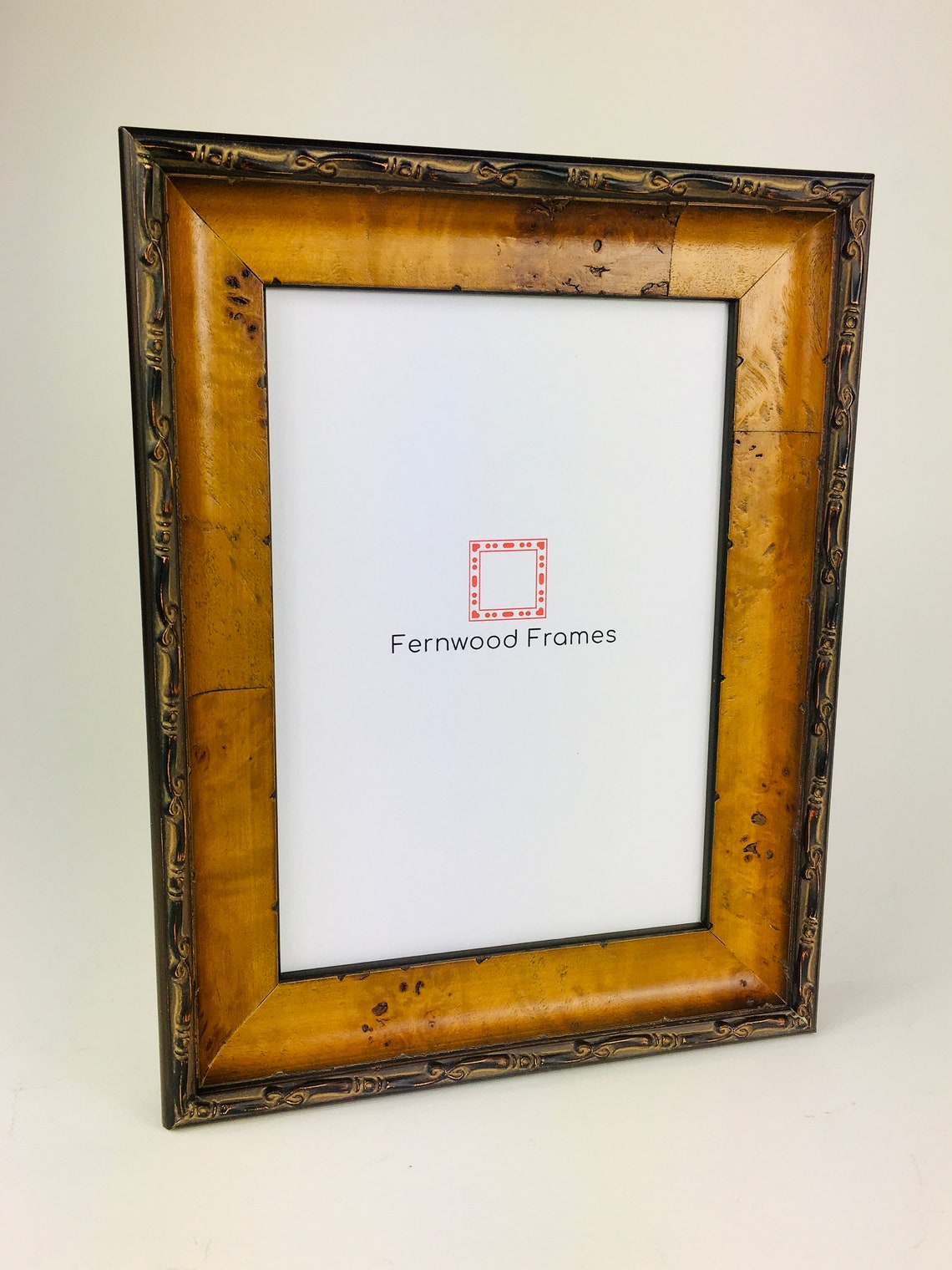 Burl Rustic Wood Picture Frame Walnut Cherry Ebony Burl - Etsy