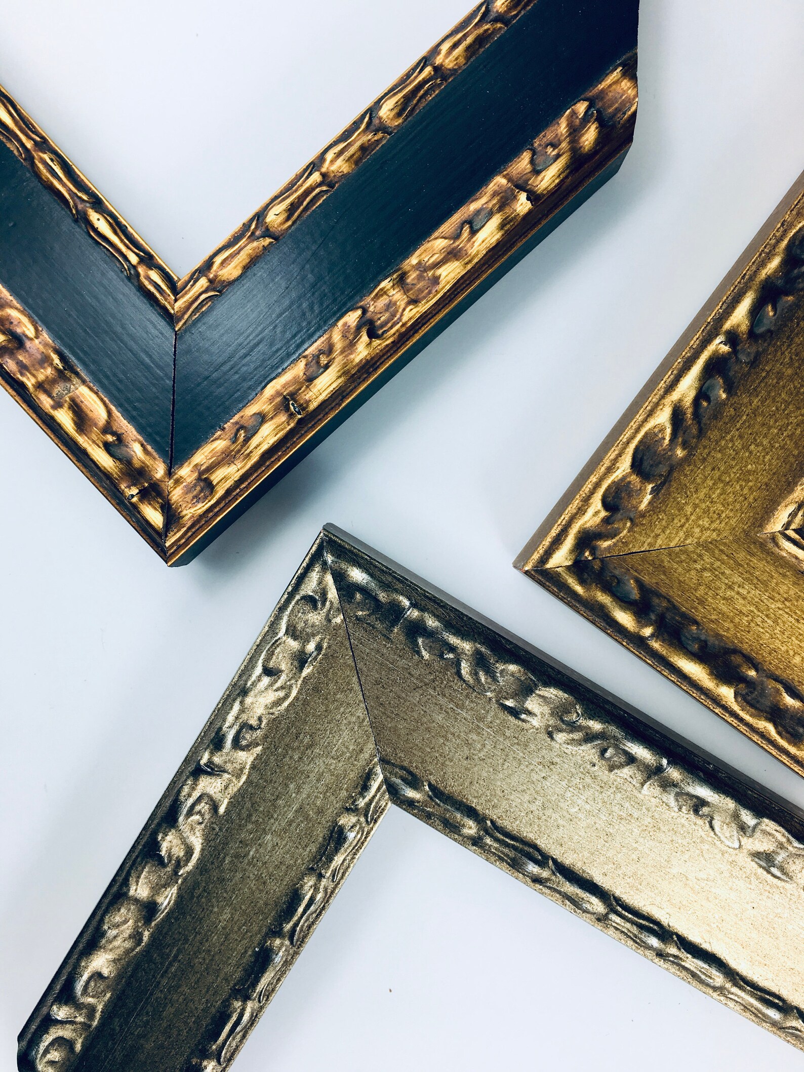 Ornate French Country Picture Frame 2 Silver Gold - Etsy