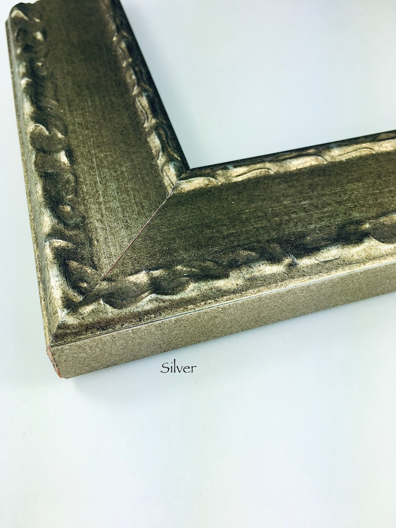 Ornate French Country Picture Frame 2 Silver Gold - Etsy