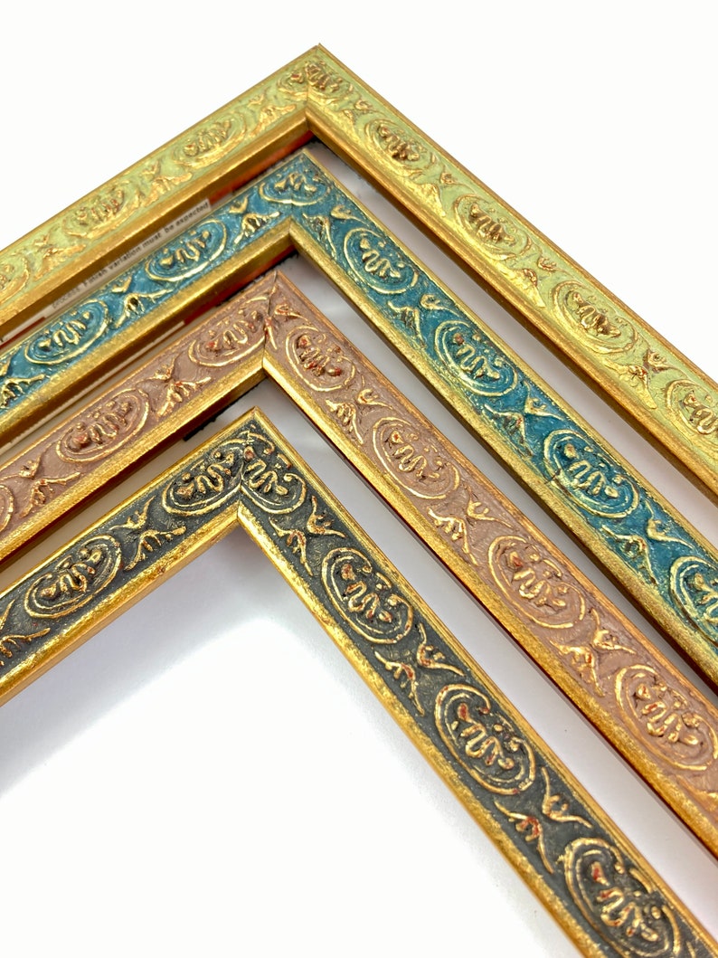 Gilded Italian Art Nouveau Picture Frame: Ornate Wedding Photo Frames ...
