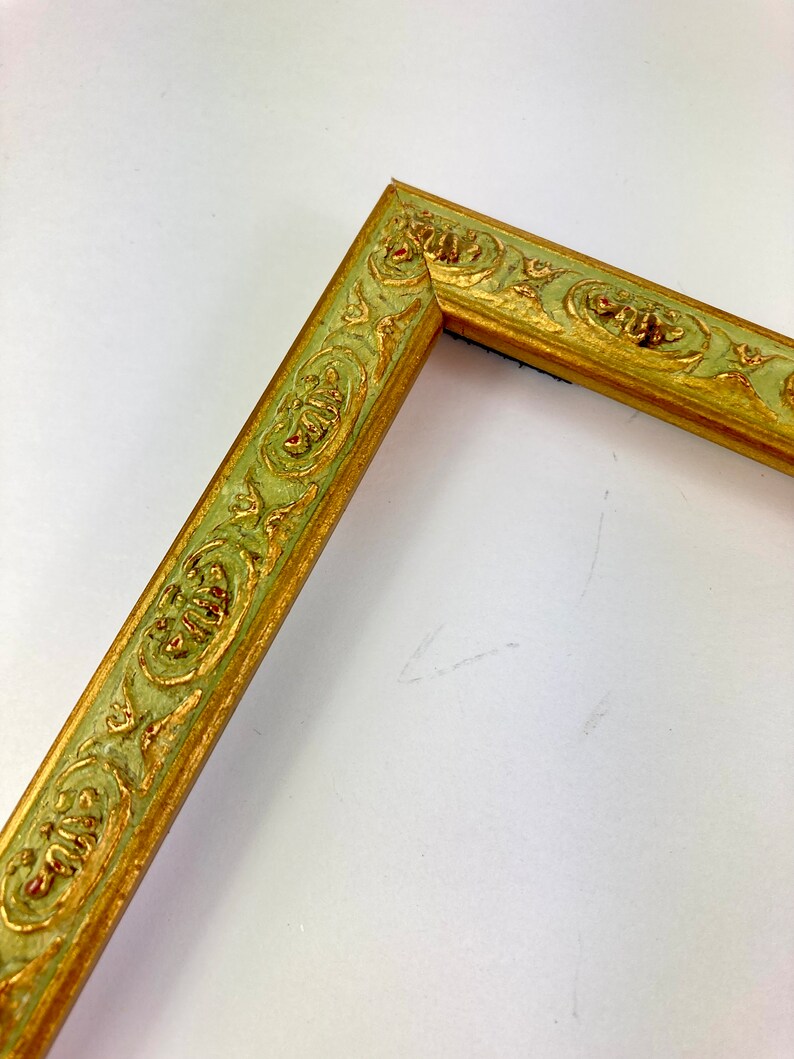 Gilded Italian Art Nouveau Picture Frame: Ornate Wedding Photo Frames ...