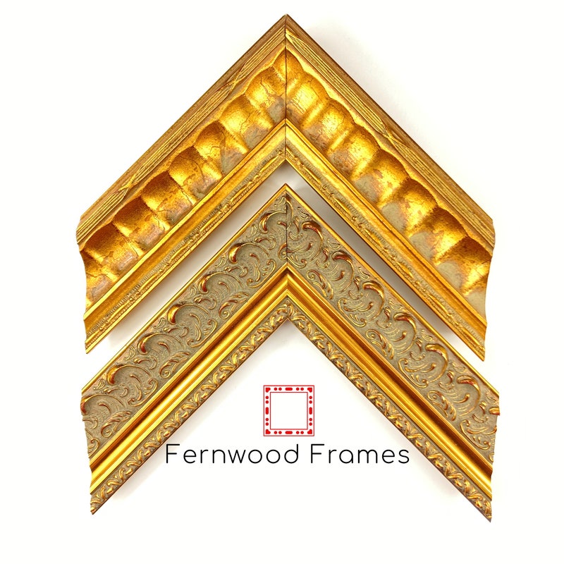 Gold Picture Frame - Etsy