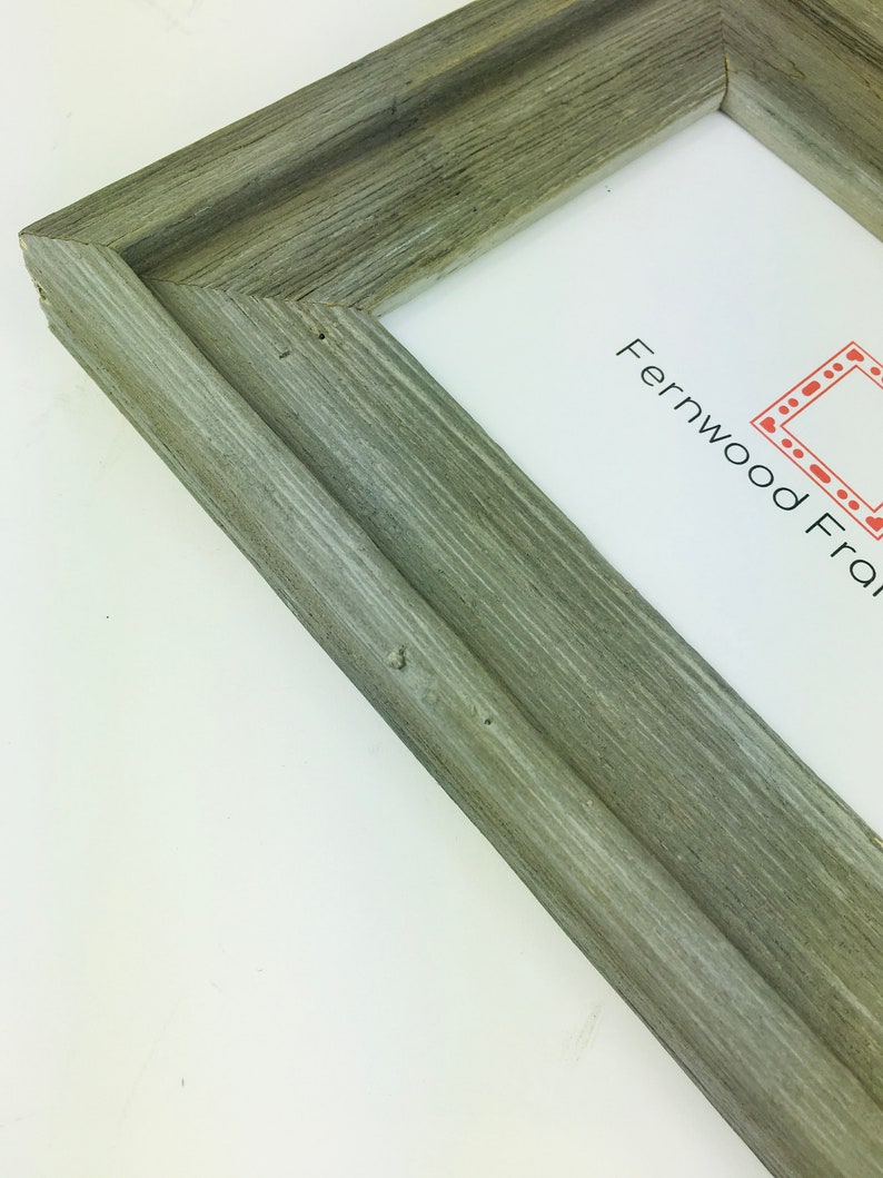 Farmhouse Distressed Frame Grey Picture Frames Barn Wood - Etsy