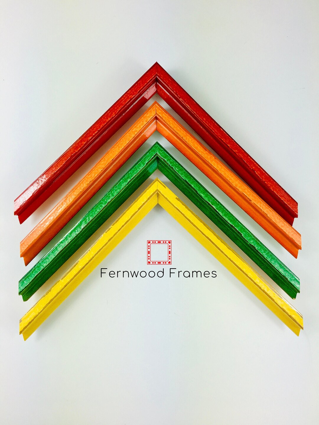Colorful Glossy Picture Frames: Custom Sizes Available - Etsy