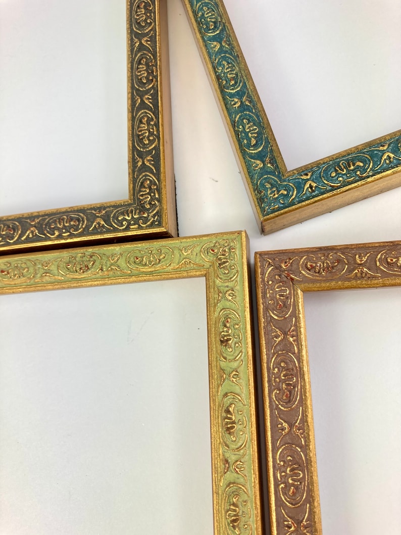 Gilded Italian Art Nouveau Picture Frame: Ornate Wedding Photo Frames ...