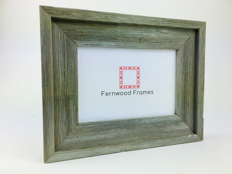 Farmhouse Distressed Frame Grey Picture Frames Barn Wood - Etsy