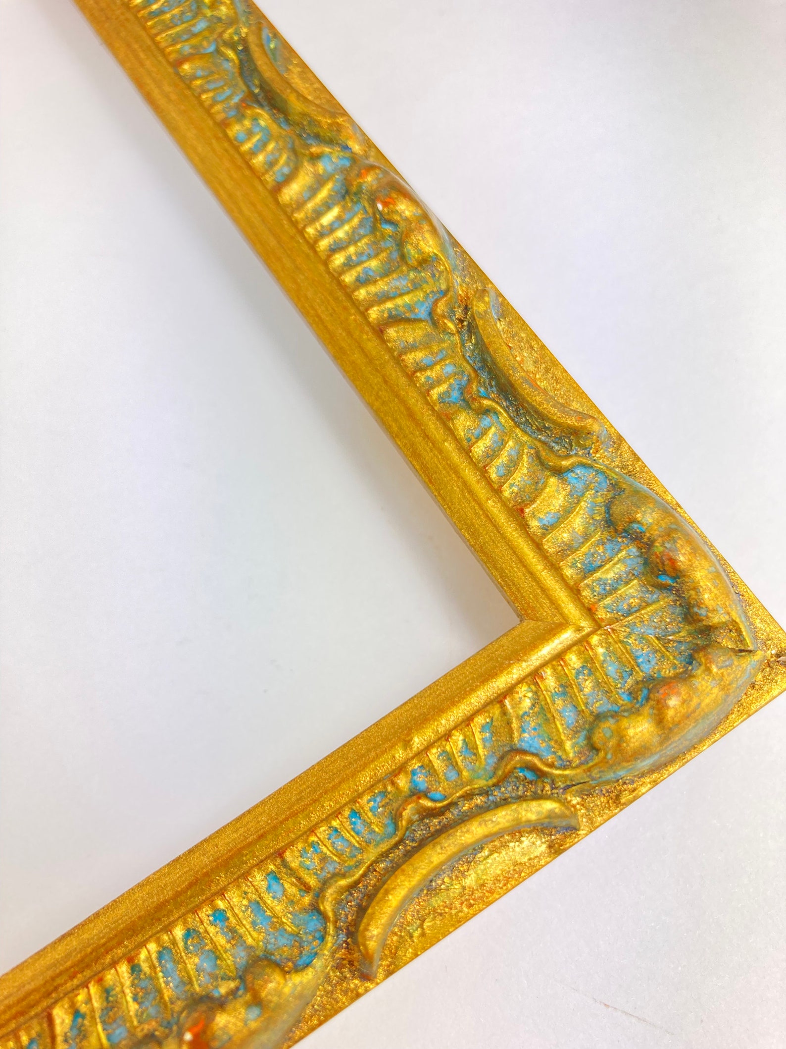 Gold Leaf Italian Rococo Picture Frame Red Picture Frame - Etsy