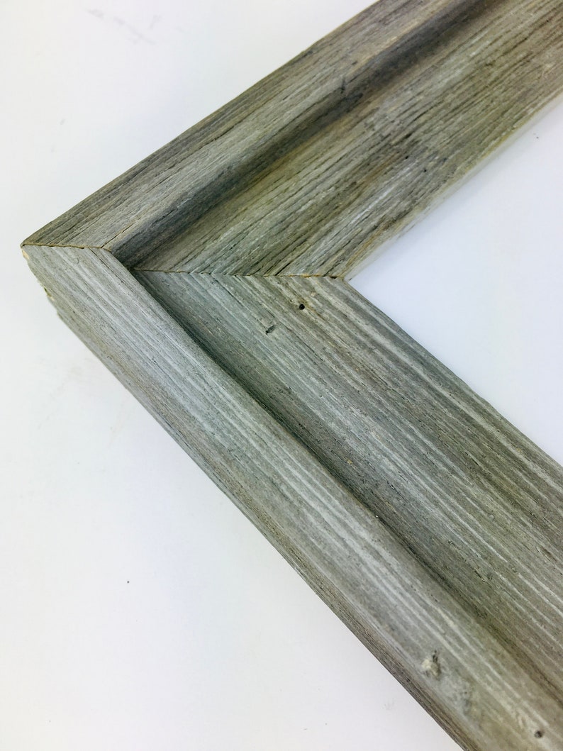 Farmhouse Distressed Frame Grey Picture Frames Barn Wood | Etsy