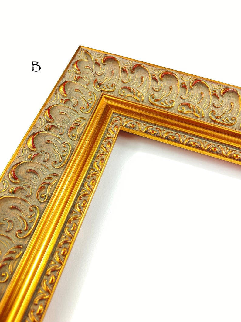 Handmade Gold Ornate Picture Frame, Wedding Gift, 4x6-11x14 - Etsy