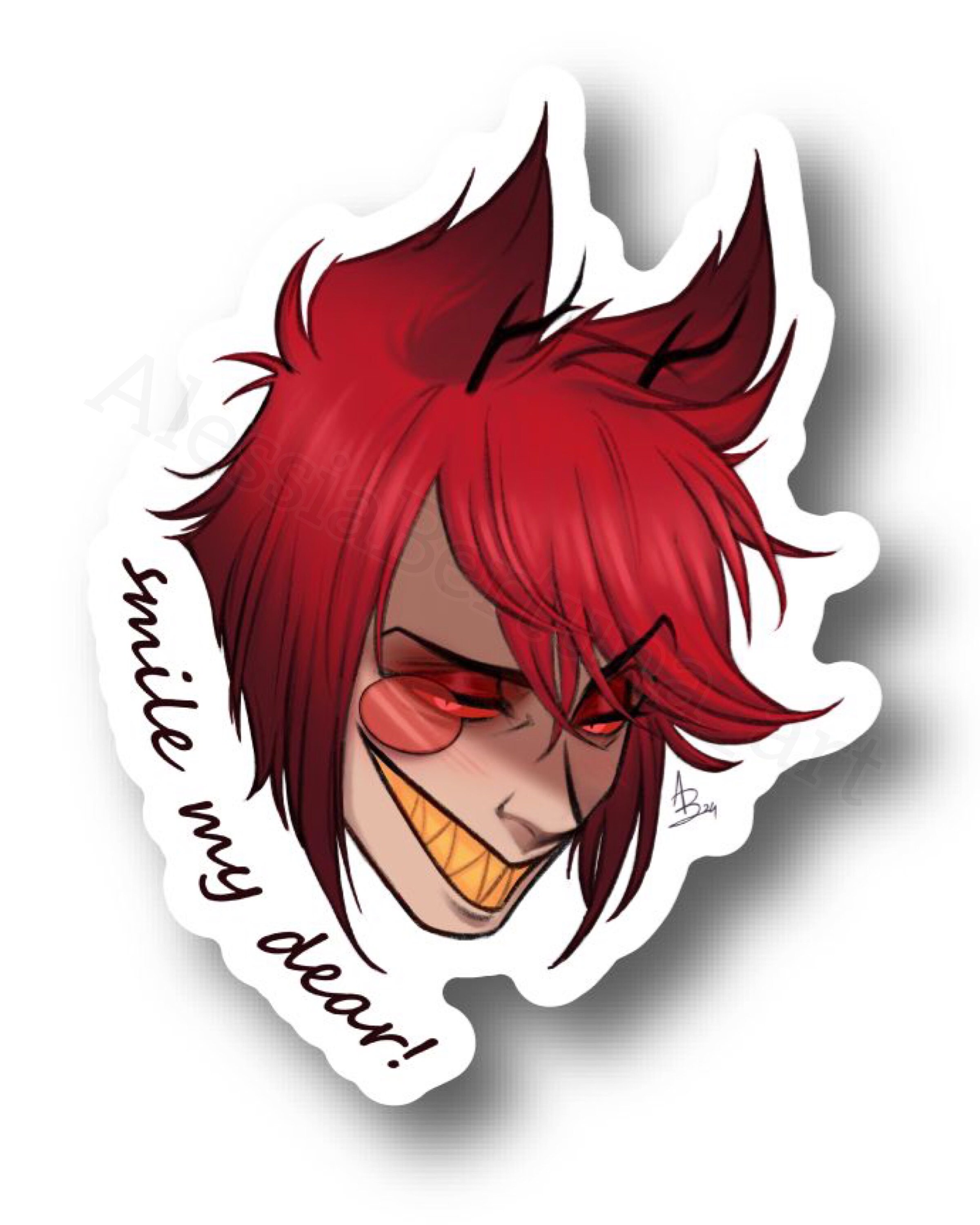 Alastor Stiker From the Hazbin Hotel Series - Etsy