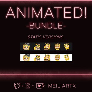 ANIMATED EMOTE SET Beemo Bundle Tap Hi Wave Wiggle Spin League of ...
