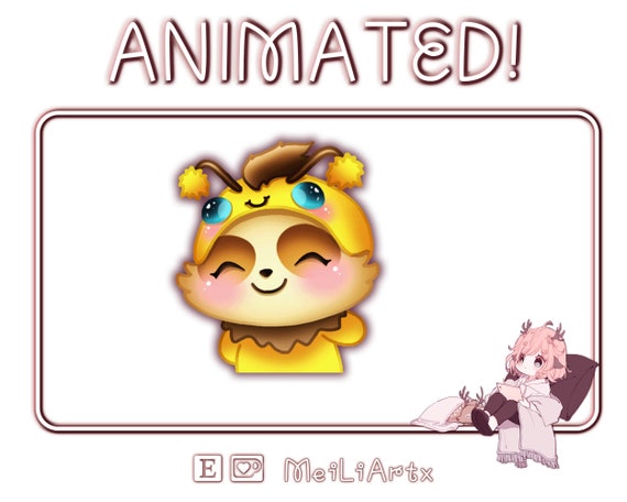 ANIMATED EMOTE Beemo Wiggle League of Legends // Twitch - Etsy