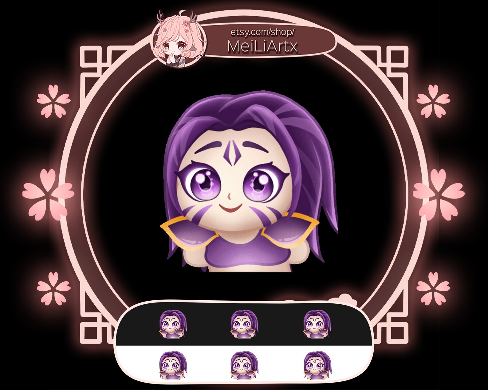 ANIMATED EMOTE Chibi Kaisa Wiggle League of Legends // Twitch - Etsy ...