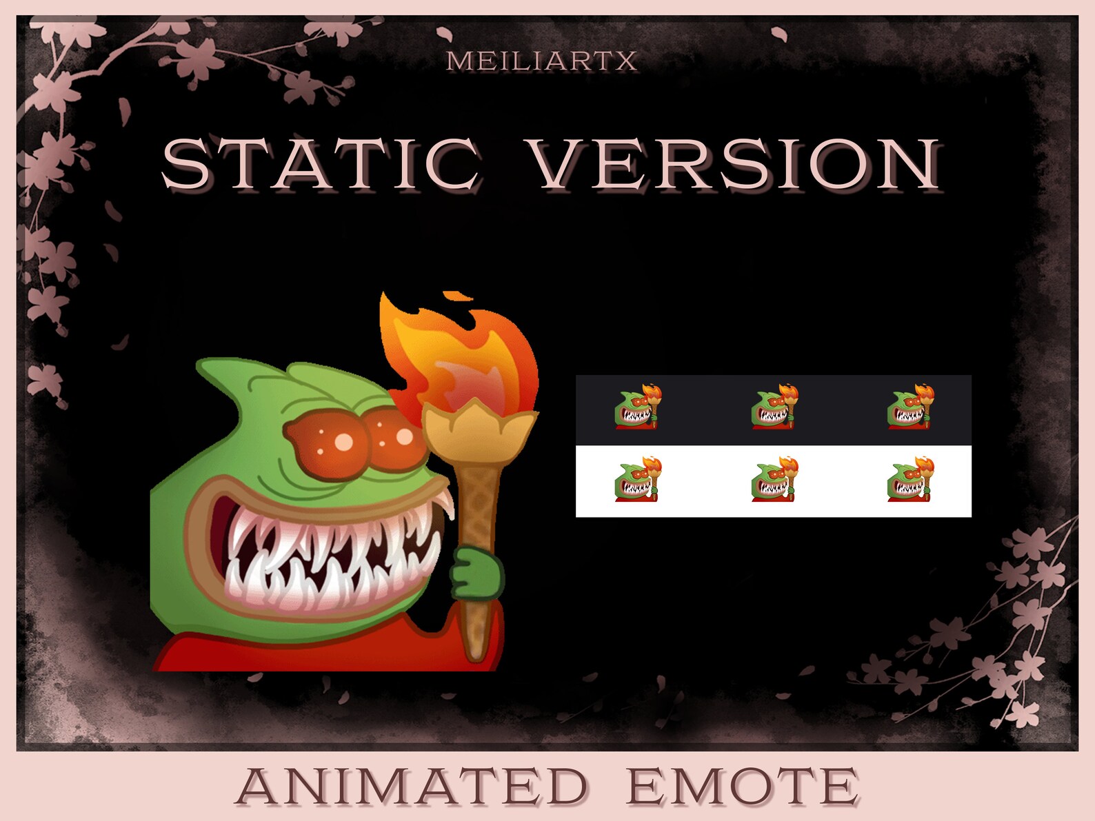 ANIMATED EMOTE Evil Pepe Riot Frog Meme // Twitch Discord - Etsy Australia