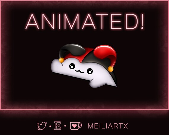 ANIMATED EMOTE Chibi Shaco Clown Bongo Tap League of Legends - Etsy