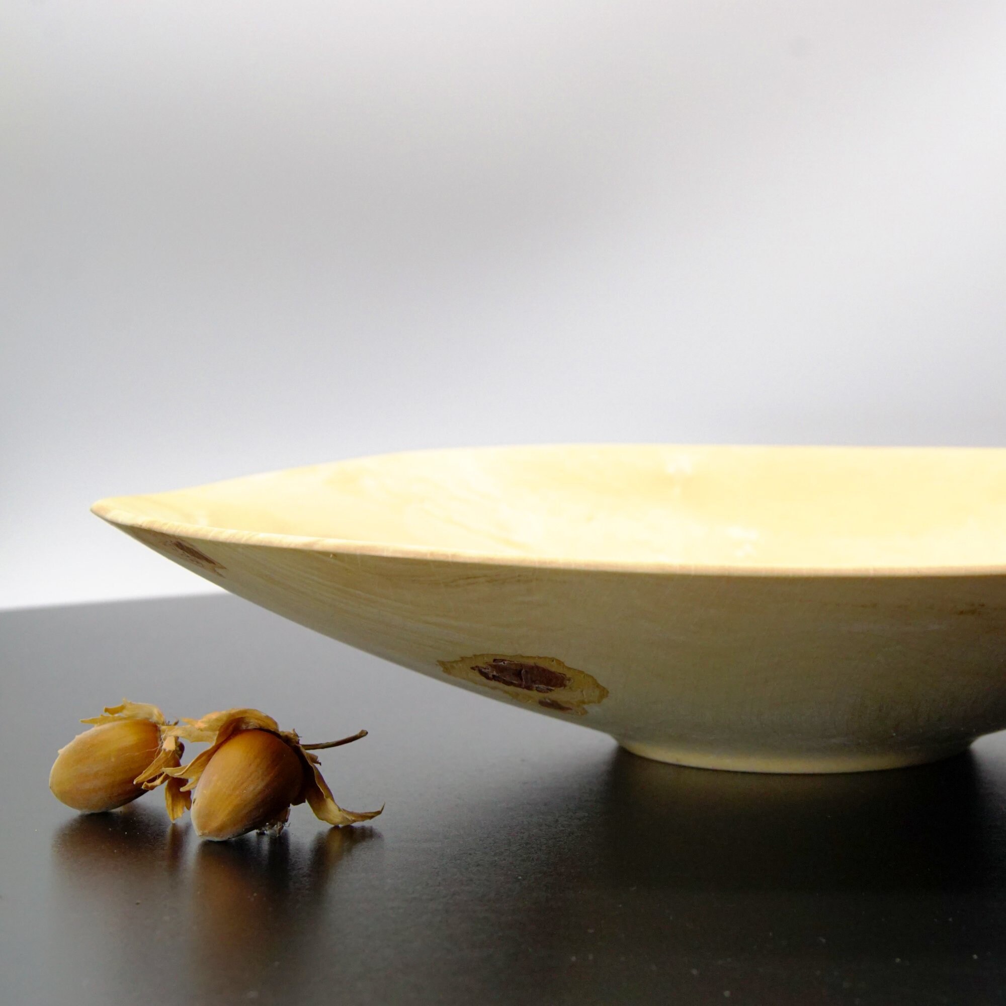 Fine Bowl Maple Sycamore Handmade - Etsy