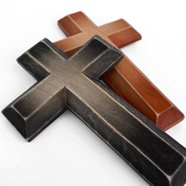 Wooden Wall Cross - Etsy