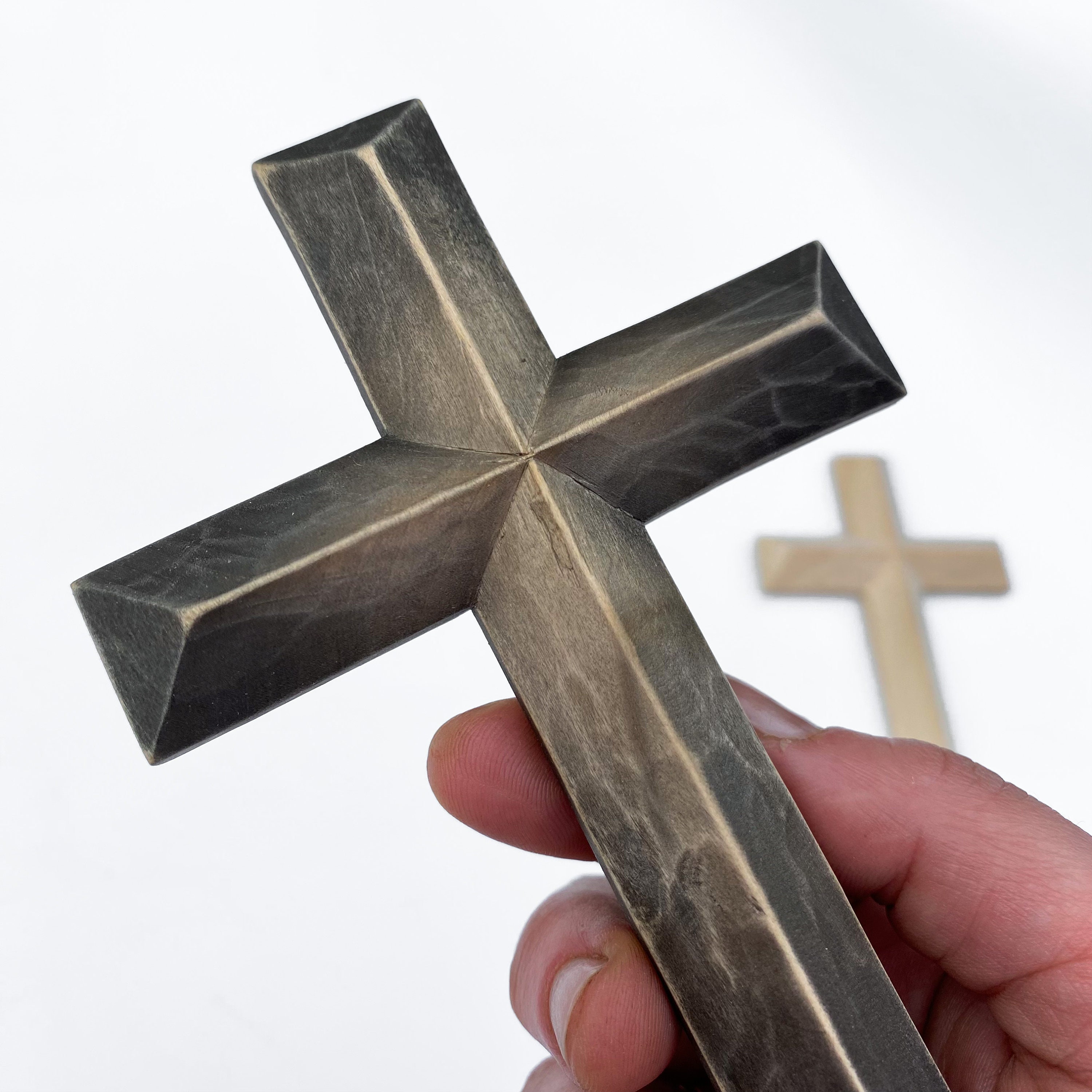Christian Modern Cross Wall, Simple Hanging Small Religious Baptism ...