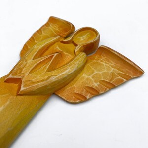 Wood Wall Angel, Rustic Angel, Wooden Angel, Angel Wall Hanging, Hand ...