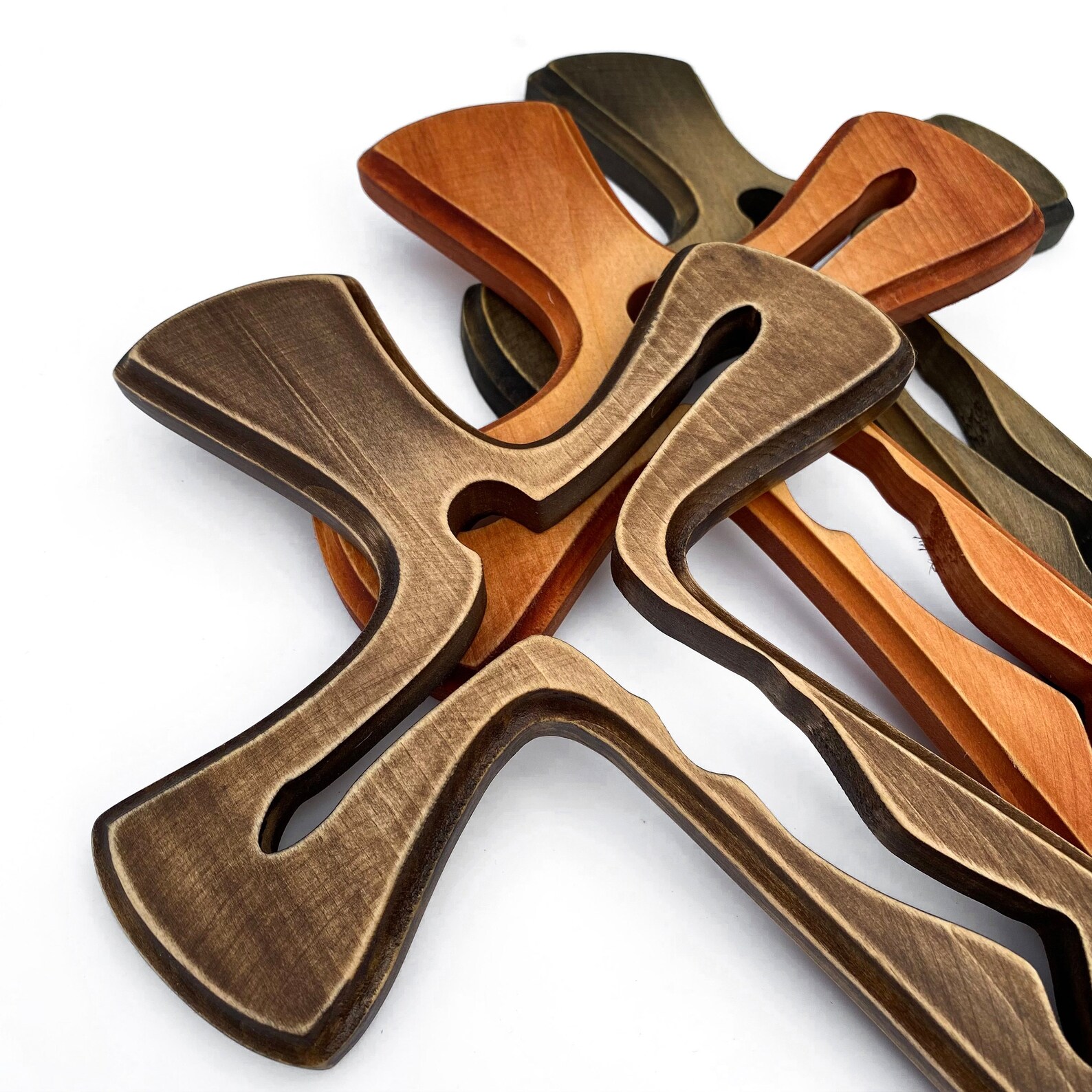 Carved Wood Cross Crucifix Wall Wooden Crucifix Hanging - Etsy