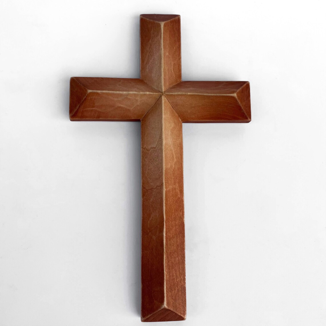 Wooden Carved Cross Primitive Wall Cross Small Wood Cross - Etsy