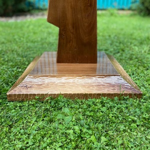 Extra Large Wooden Standing Cross, Cross for Garden, Cross With Stand ...